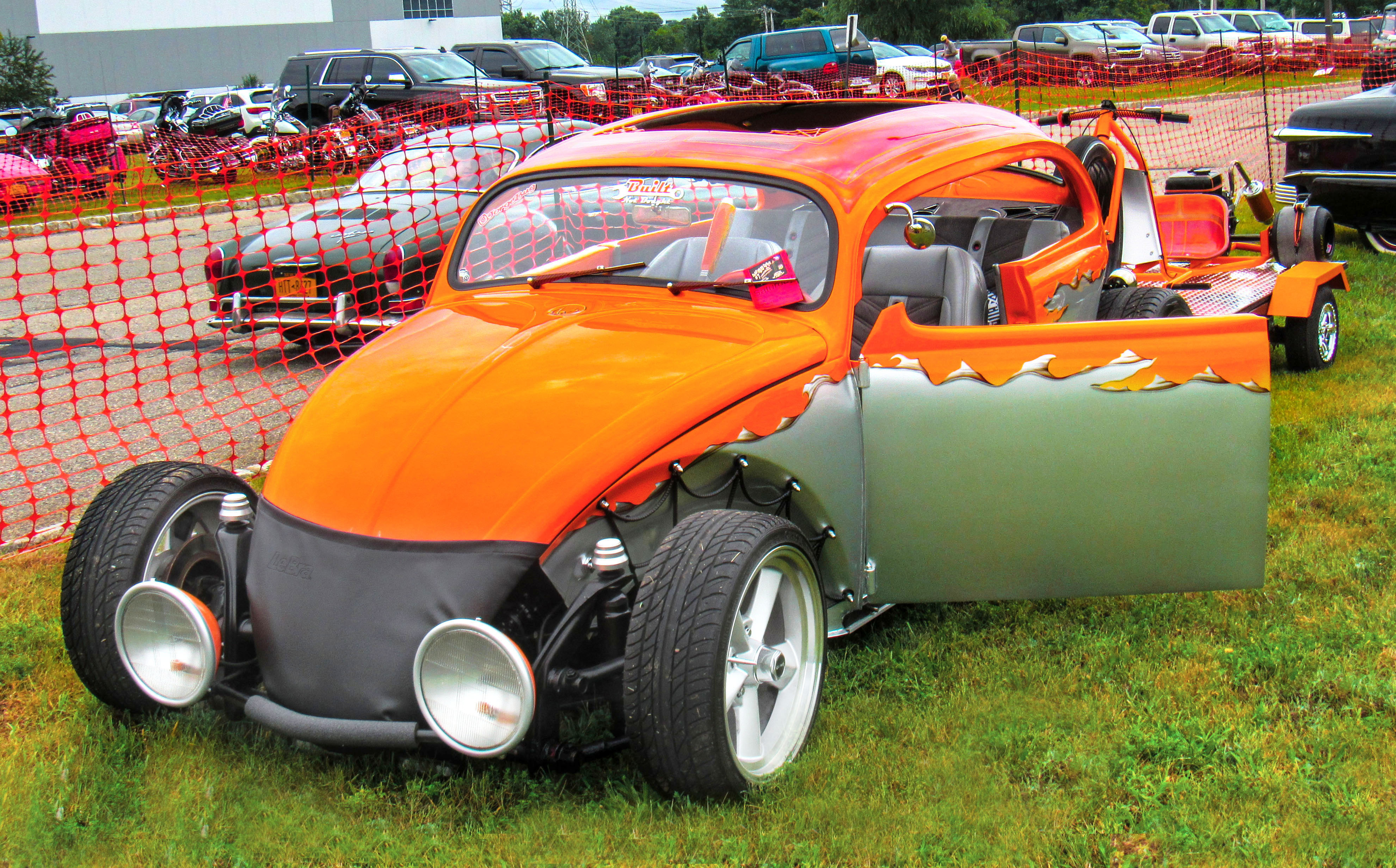 Custom VW Bug Front View