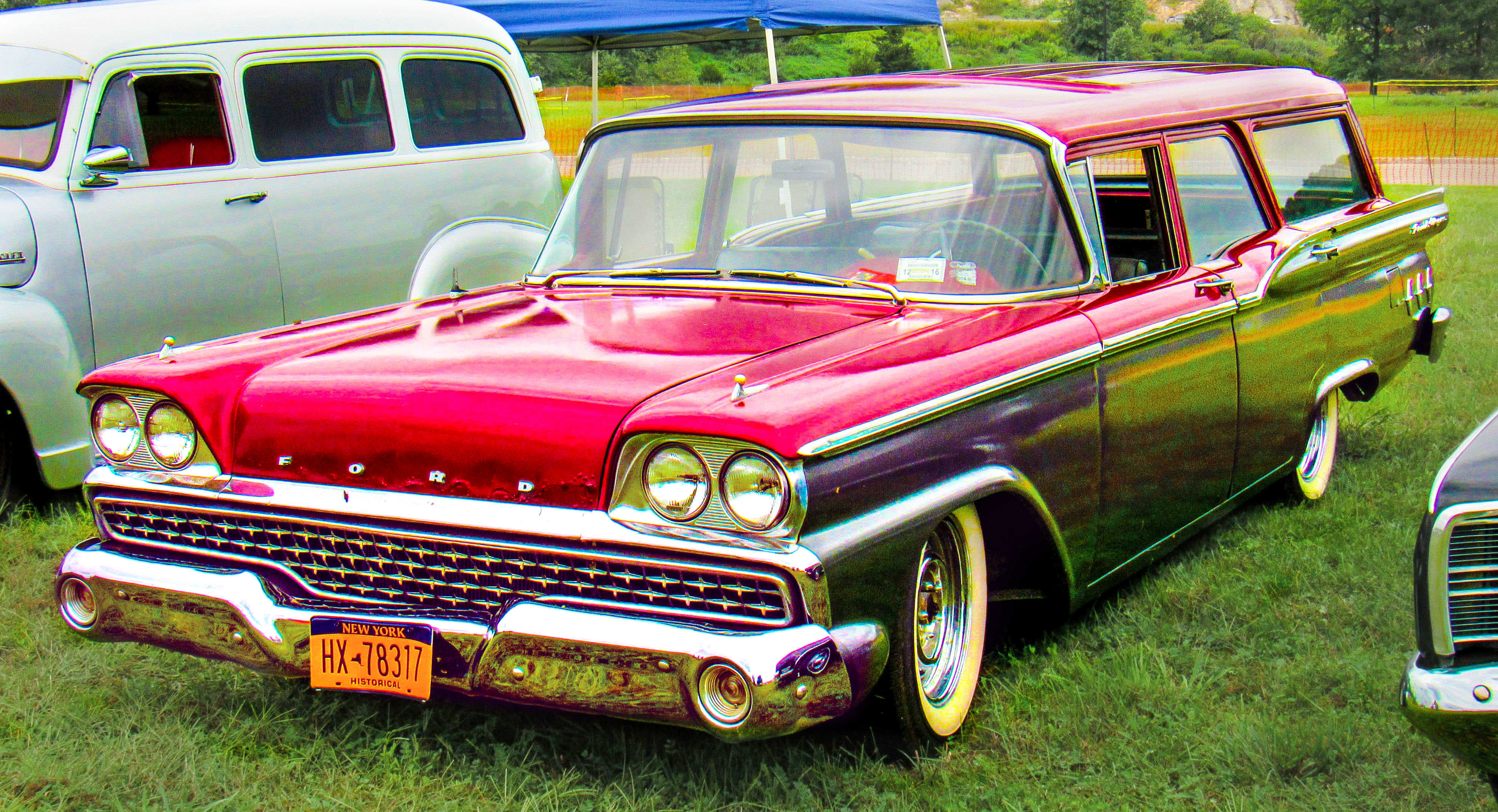 1959 Ford Ranch Wagon Front View